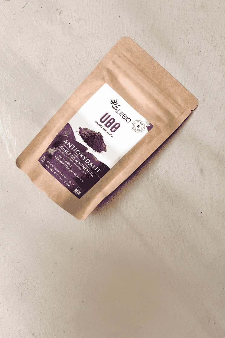 Poudre Ube BIO 100% naturelle - Sachet 100g - Valebio